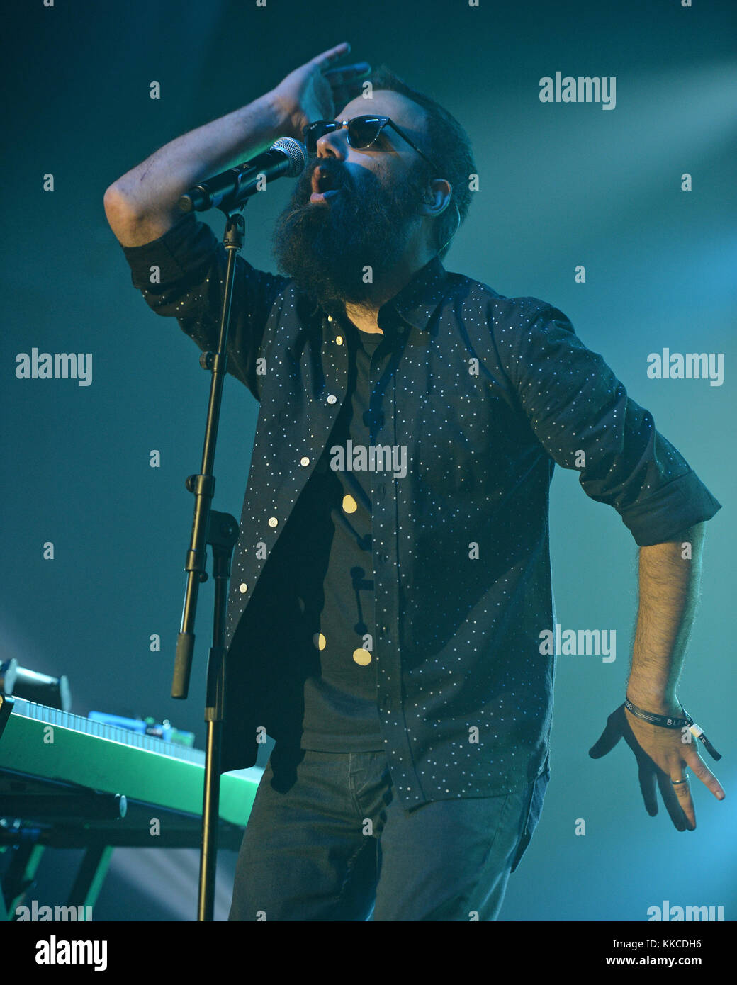 MIAMI BEACH , FL - JUNE 27: Sebu Simonian of Capital Cities performs at ...
