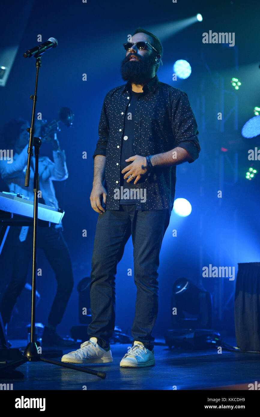 MIAMI BEACH , FL - JUNE 27: Sebu Simonian of Capital Cities performs at ...