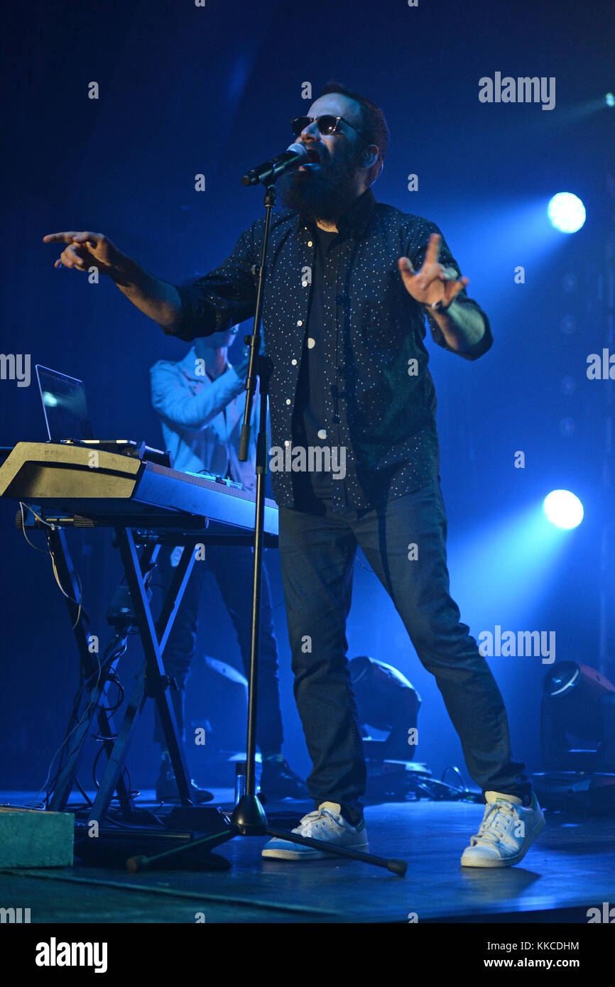 MIAMI BEACH , FL - JUNE 27: Sebu Simonian of Capital Cities performs at ...