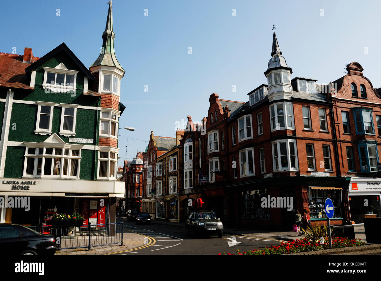 Shops buildings aberystwyth town centre hi-res stock photography and ...