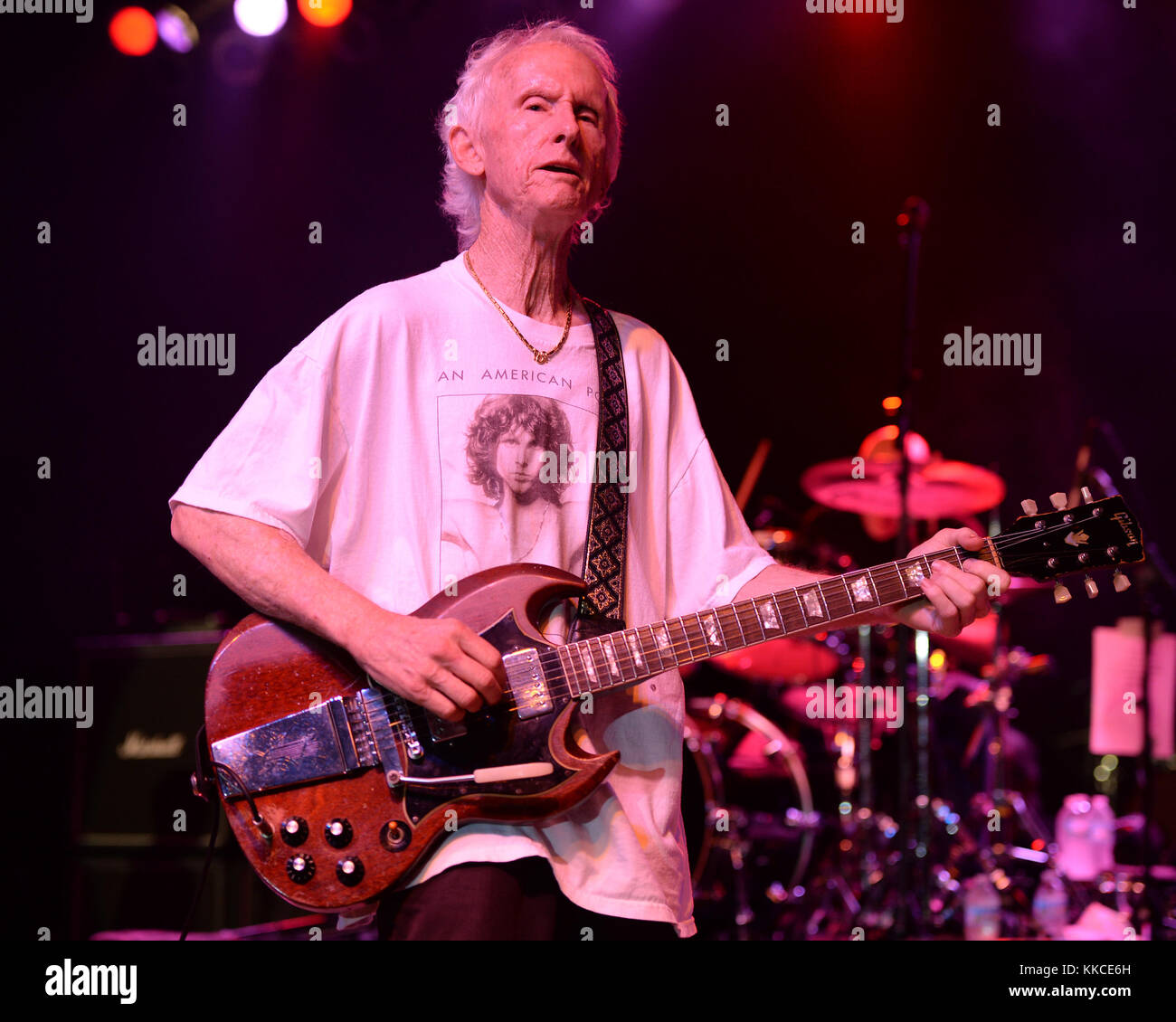 POMPANO BEACH, FL - AUGUST 15: Waylon Krieger and Robby Krieger perform ...
