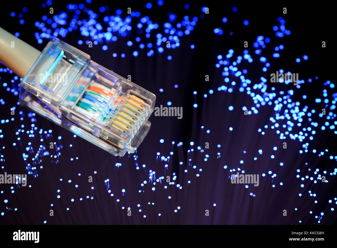 Glass fibre cable hi-res stock photography and images - Alamy