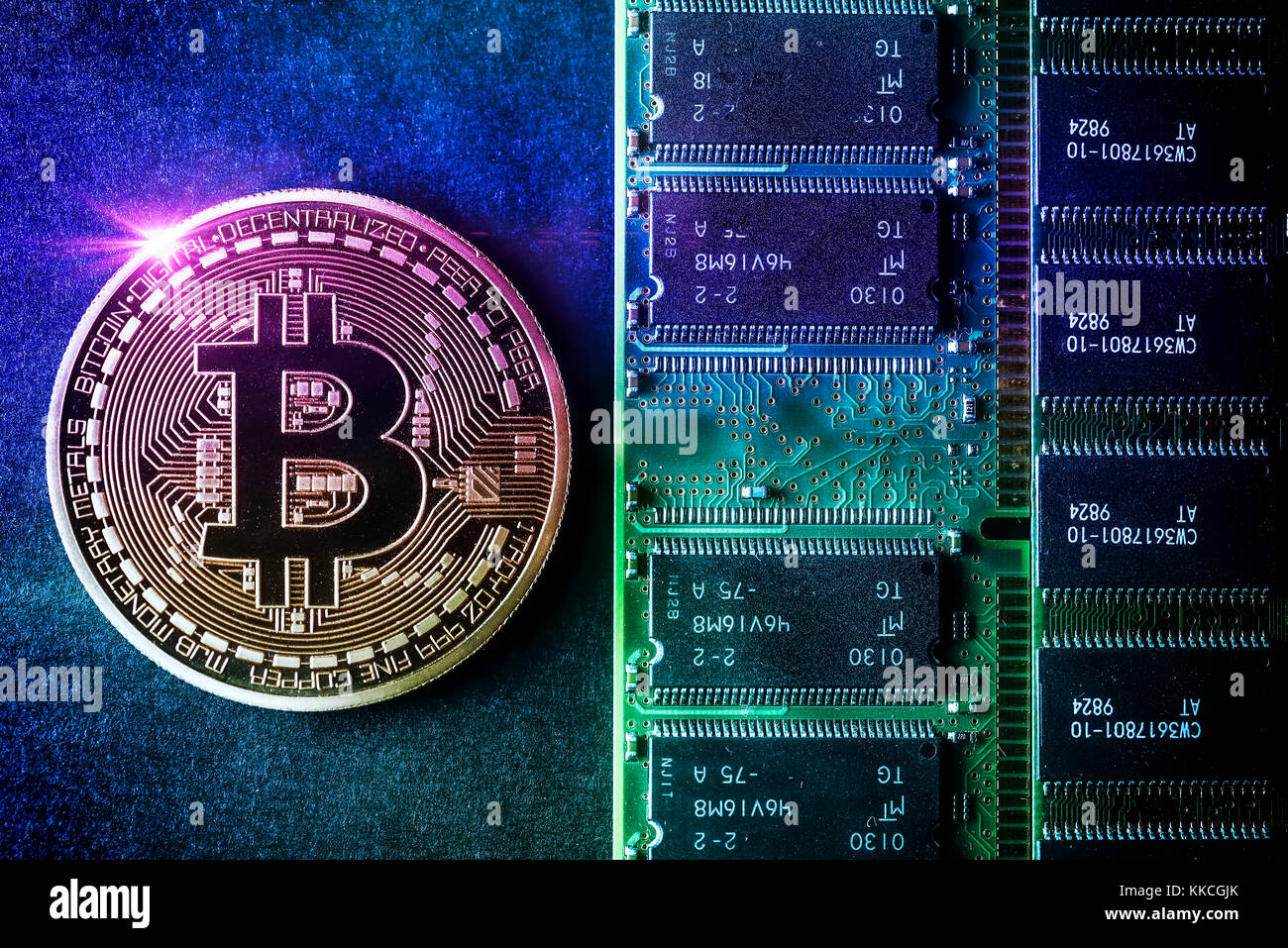 Cryptocurrency photos hi-res stock photography and images - Alamy