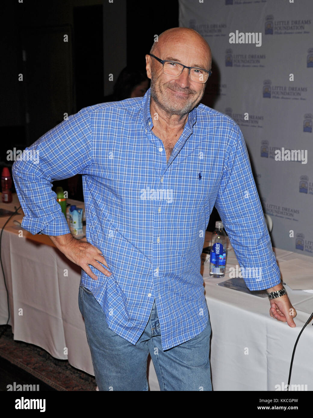 DEERFIELD BEACH FL - JUNE 20: (L-R) David Frangioni, Phil Collins ...