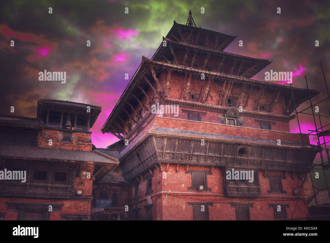 Patan .Ancient city in Kathmandu Valley. Nepal Stock Photo - Alamy