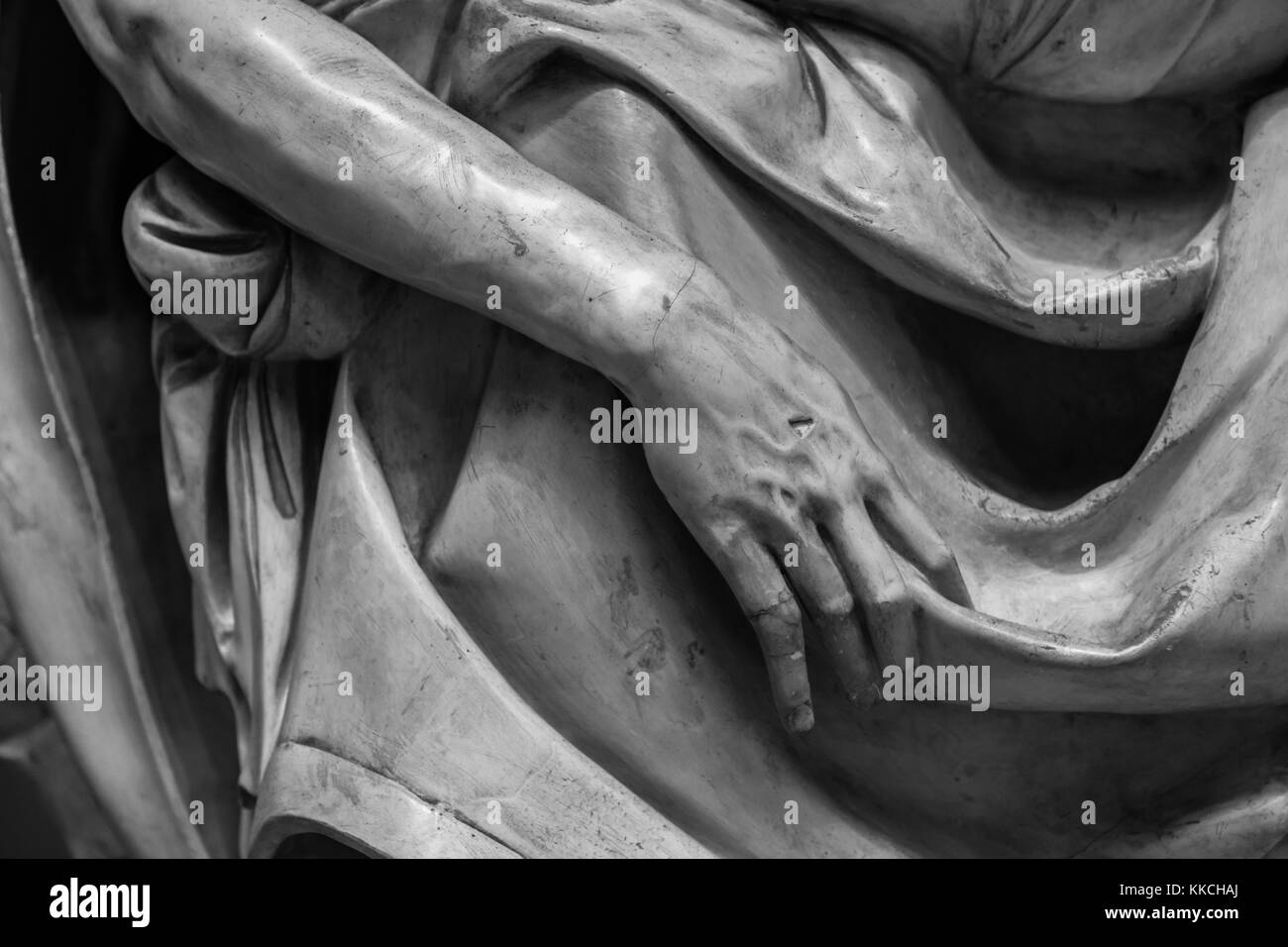 stone statue detail of human hand Stock Photo - Alamy