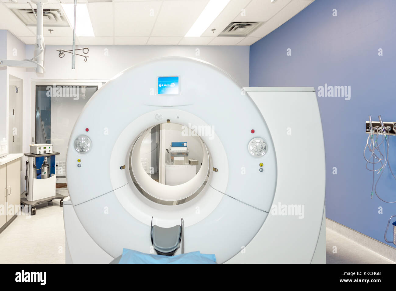 CT Scaner at the hospital it is a new tecknology in medicine Stock ...