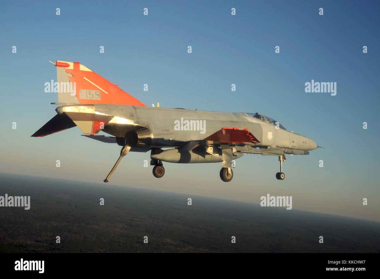 QF-4E Phantom II, serial # 72-0159, with tail-hook and landing gear ...