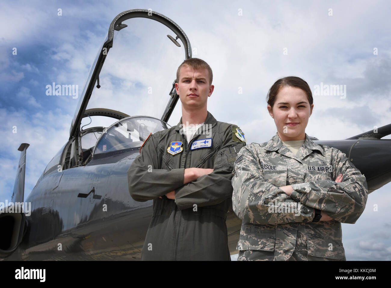 Second Lt. Matthew Frizzell, 47th Student Squadron student pilot, and ...