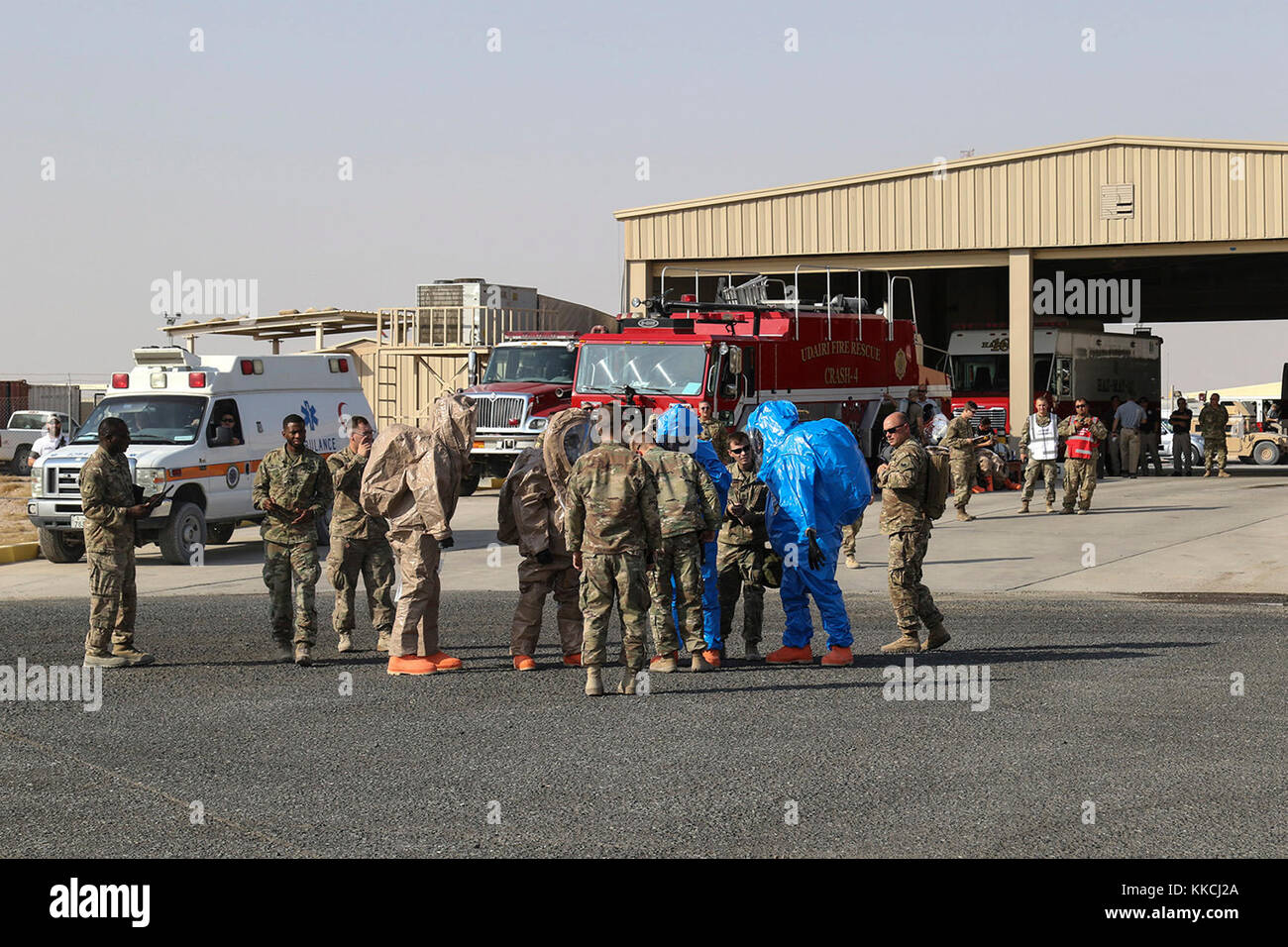 CAMP BUEHRING, Kuwait – Soldiers from the 208th Chemical, Biological ...