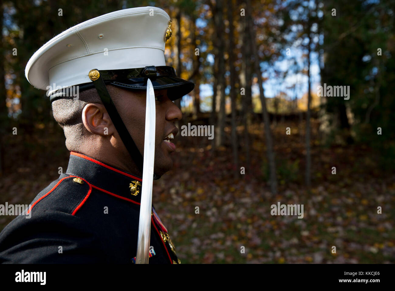 U.S. Marine Corps Sgt. Mason A. Howard, rifle line non commissioned ...