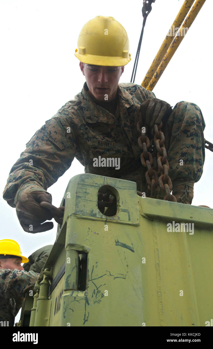U.S. Marine Corps Lance Cpl. Tyler M. Kunkel, motor transportation ...