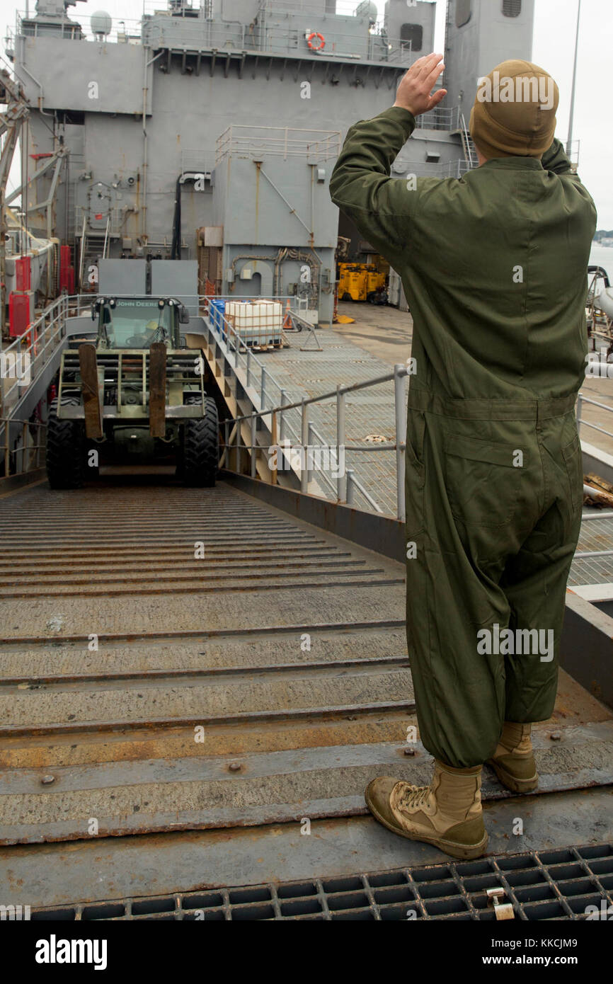 U.S. Marine Corps Lance Cpl. Tristan McKenzie, motor transportation ...
