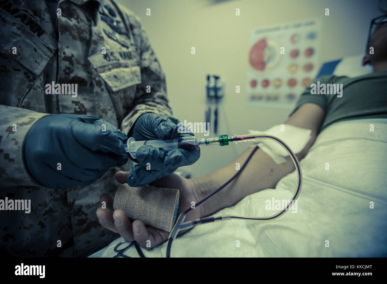 U.S. Navy Hospital Corpsman 3rd Class William D. Hohman, Shock Trauma ...
