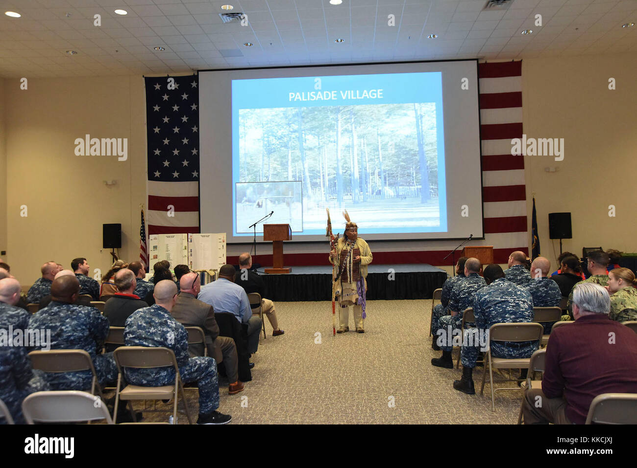 Suffolk, Va. (November 14, 2017) Chief Walter D. “Red Hawk” Brown III ...