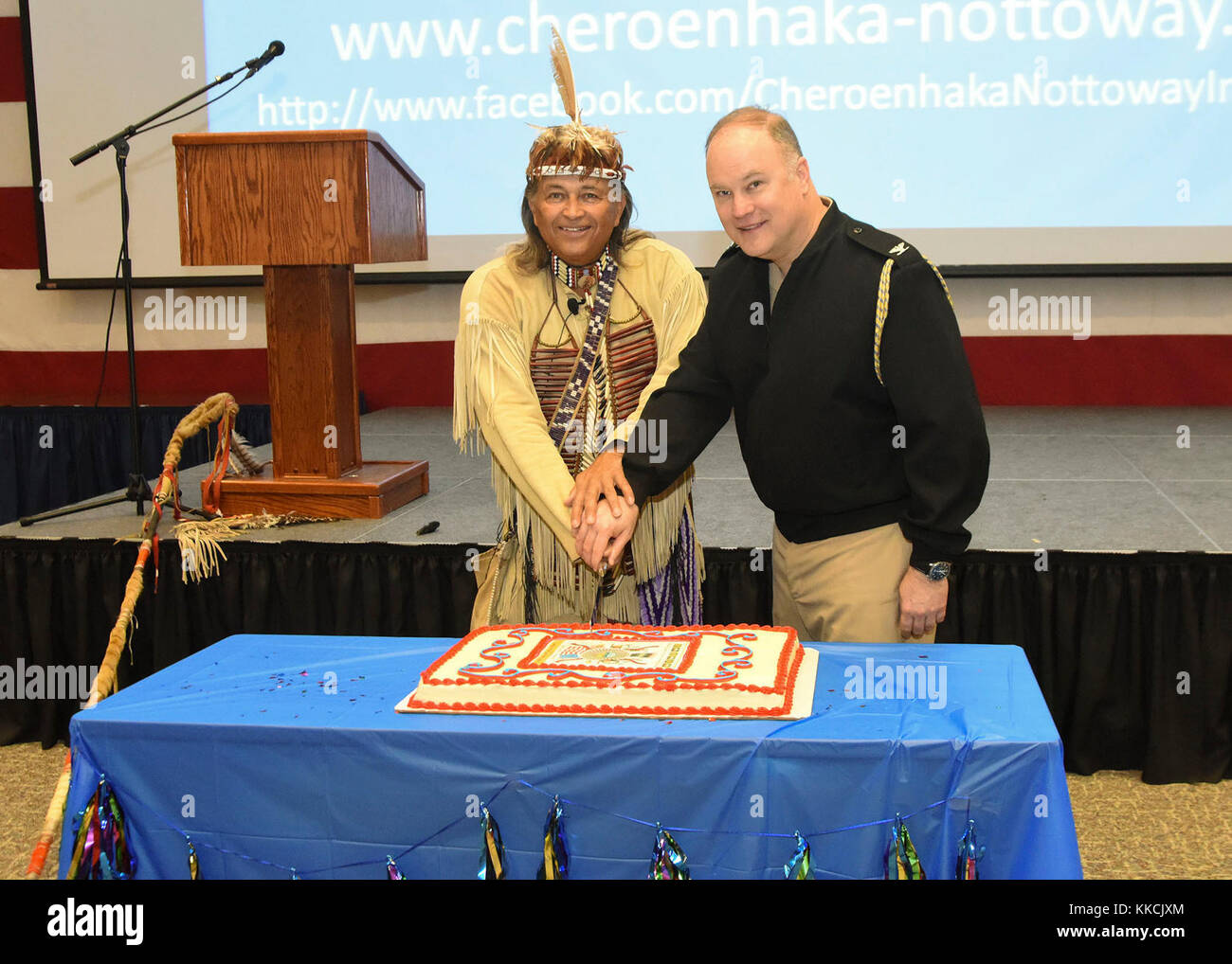 Suffolk, Va. (November 14, 2017) (From left to right) Chief Walter D ...