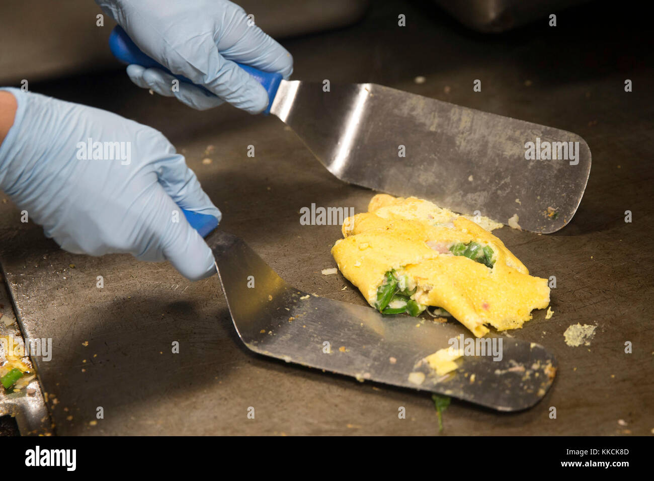 U.S. Marine Corps Pfc. Jorge Brieseno, food service specialist with 2nd ...