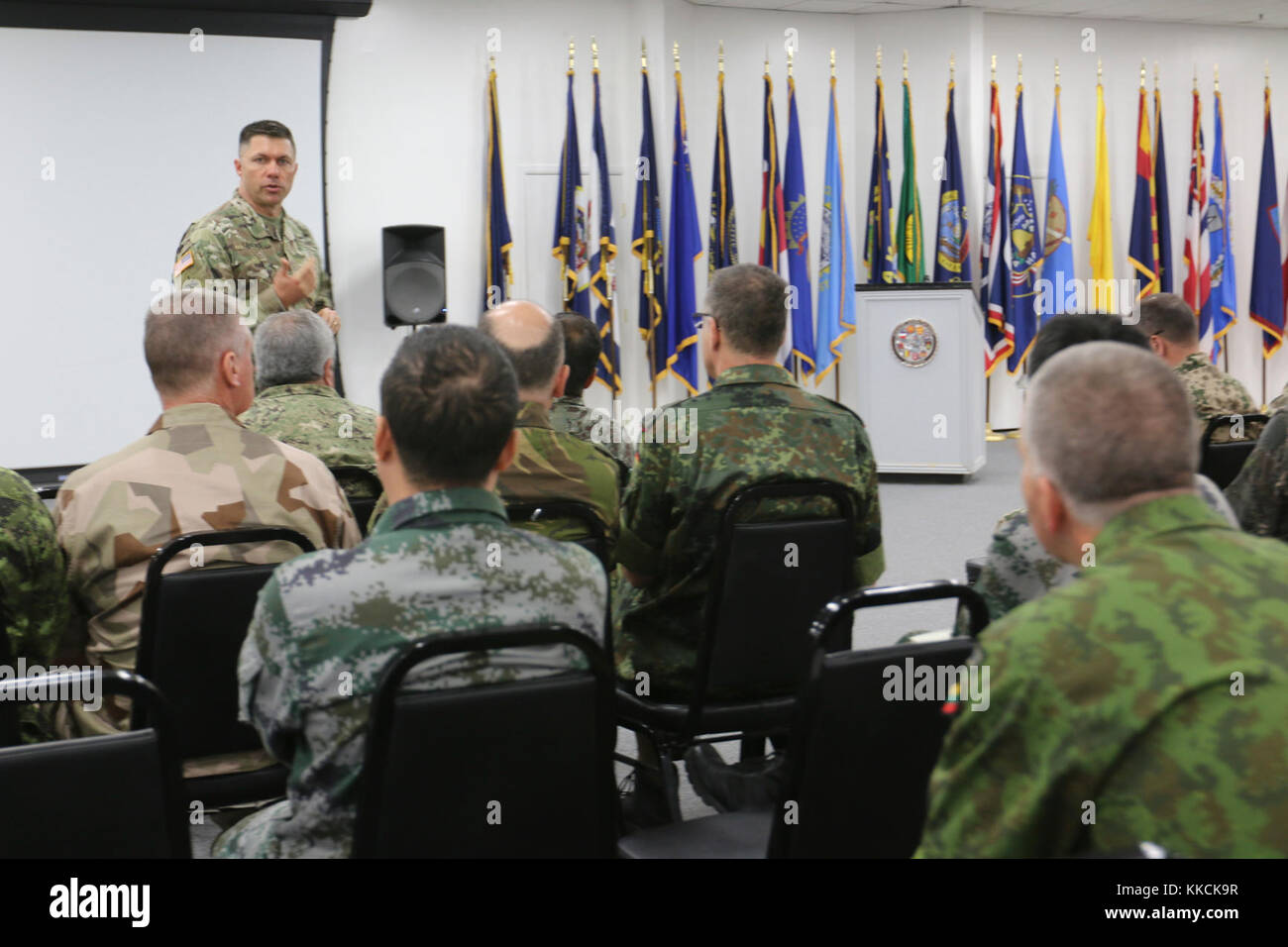 Brig. Gen. Mark Landes, deputy commanding general, 1st Armored Division ...