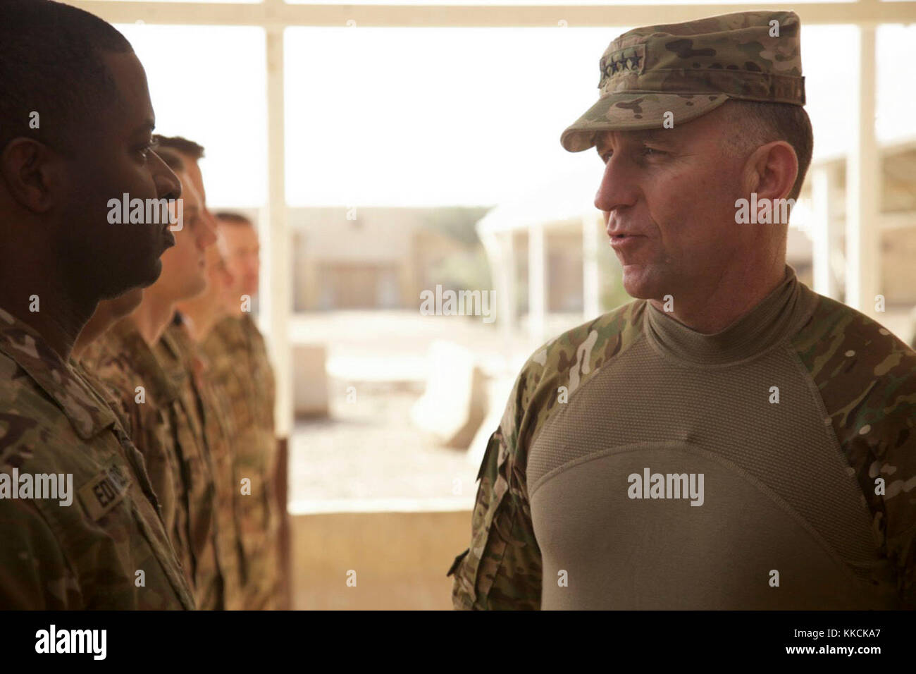 U.S. Army Gen. Robert Abrams, commanding general of U.S. Army Forces ...