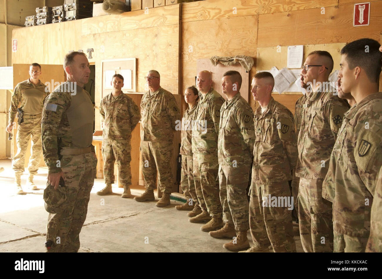 U.S. Army Gen. Robert Abrams, commanding general of U.S. Army Forces ...