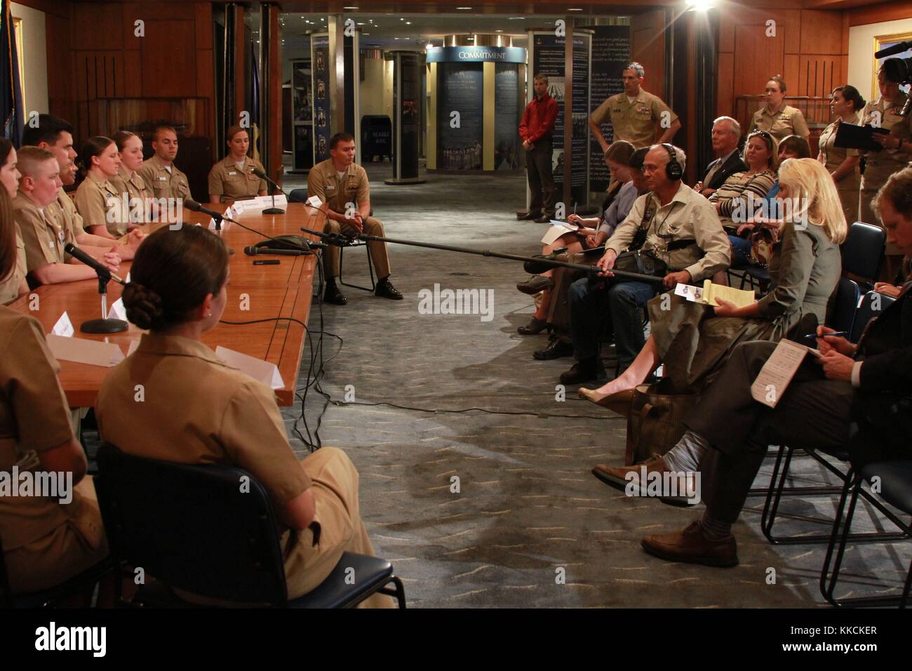 Military Round Table Meeting