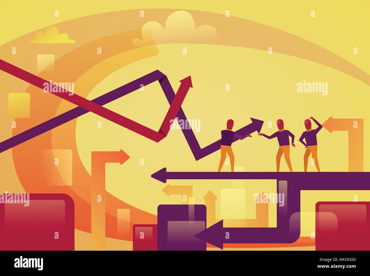 People communication diagram illustration Stock Vector Images - Alamy