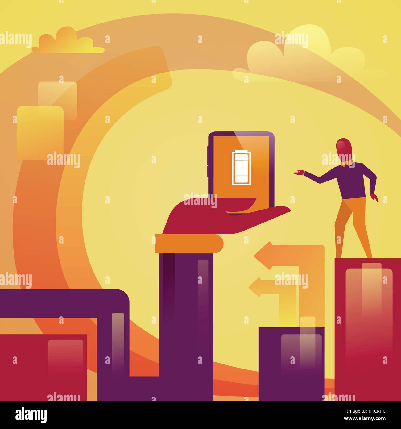 Digital man concept Stock Vector Images - Alamy