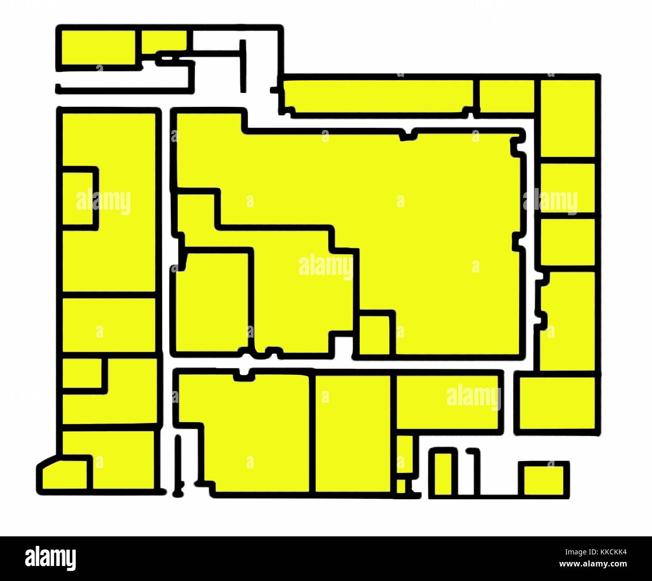 Floorplan for Engineering Building IV on the campus of the University ...