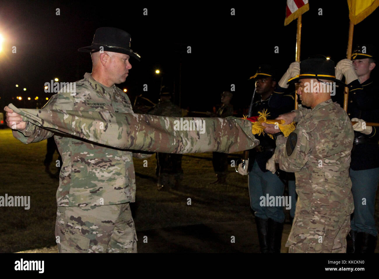 The command team of the 3rd Armored Brigade Combat Team, 1st Cavalry ...