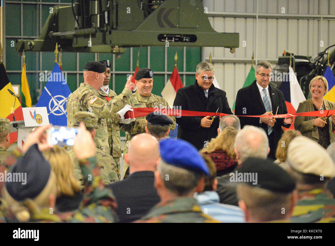 Army Maj. Gen. Steven A. Shapiro, Commanding General of the 21st Theater Sustainment Command, Mr ...