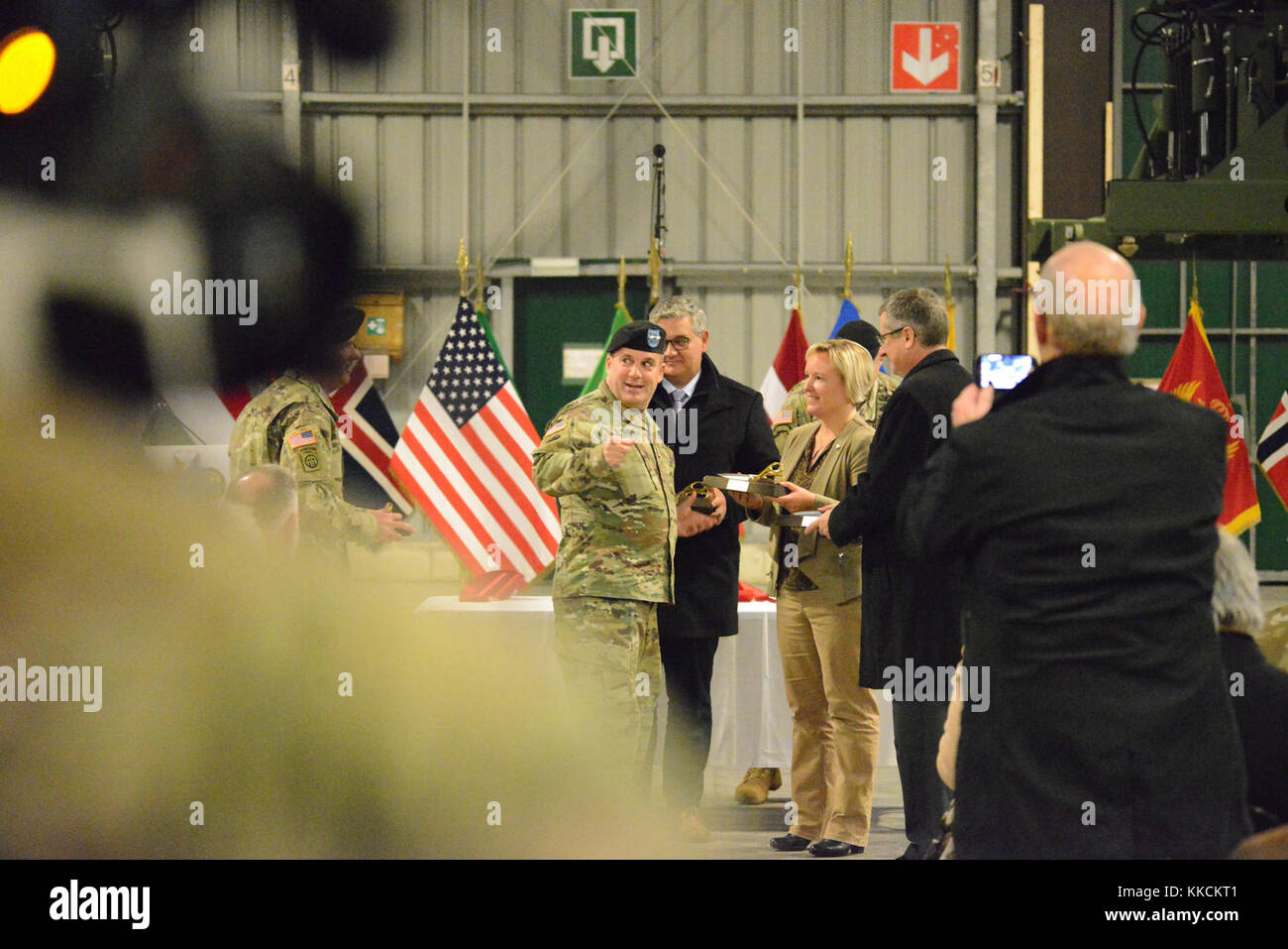 Army Maj. Gen. Steven A. Shapiro, Commanding General of the 21st Theater Sustainment Command ...