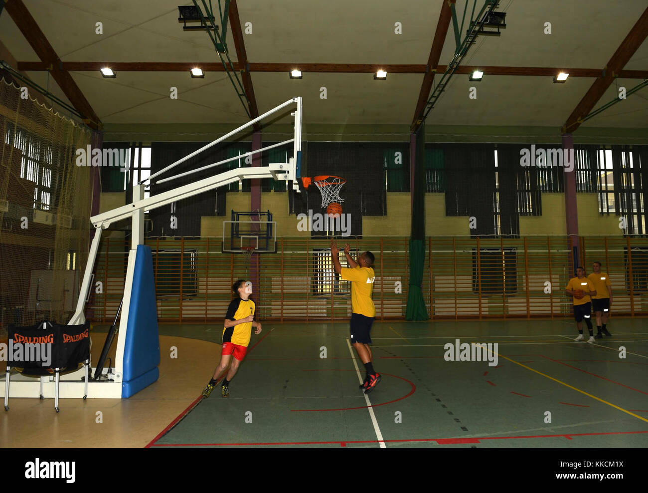 Slupsk, Poland (Nov. 21, 2017). Sailors from Naval Support Facility ...