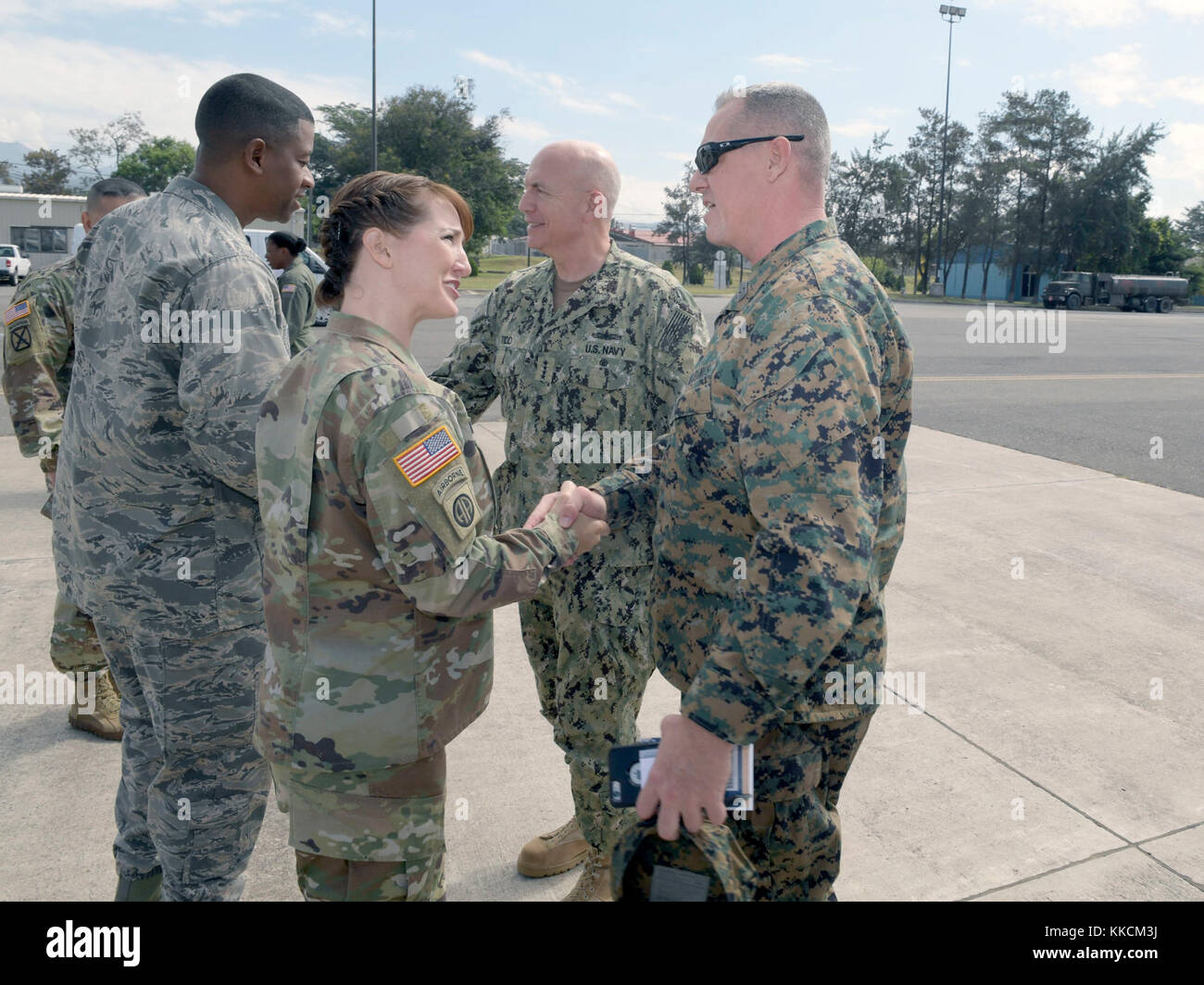 U.S. Navy Adm. Kurt W. Tidd, commander of U.S. Southern Command and U.S ...