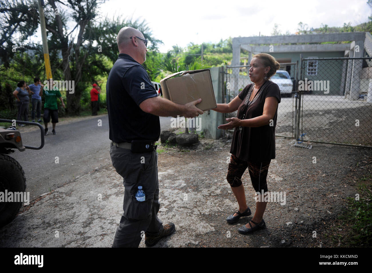 VILLALBA, Puerto Rico – FEMA Surge Capacity Force member Dax Craig ...