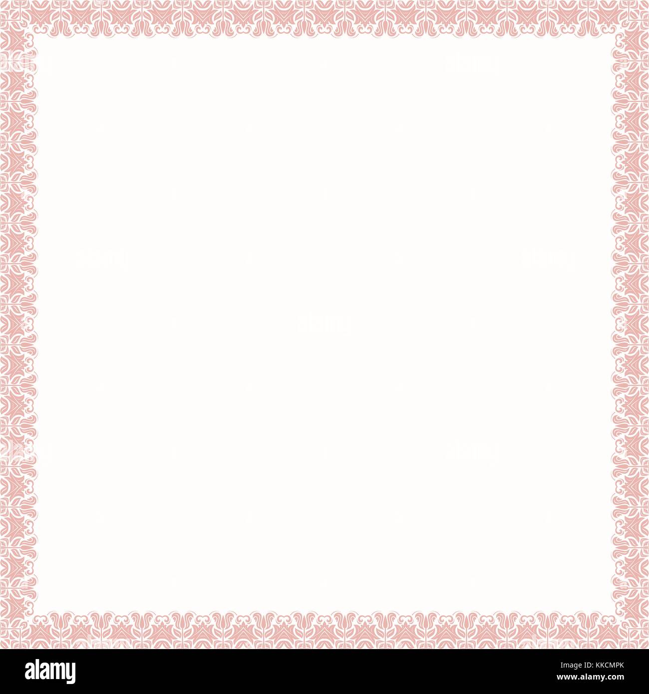 Floral Vector Fine Frame Stock Vector Image & Art - Alamy