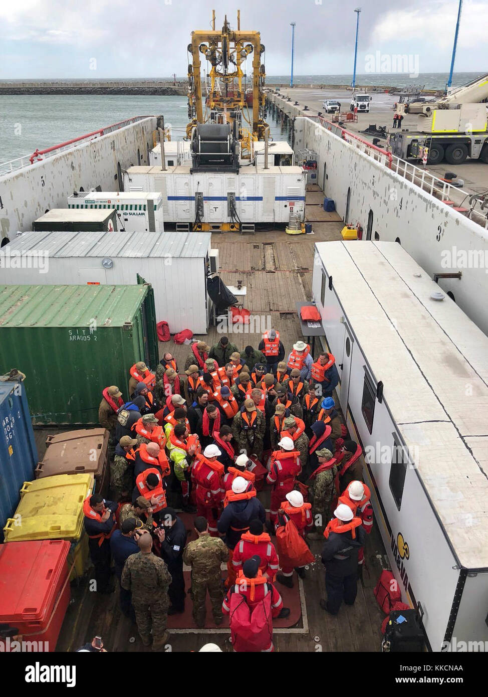 COMODORO RIVADAVIA, Argentina (Nov. 26, 2017) Undersea Rescue Command ...