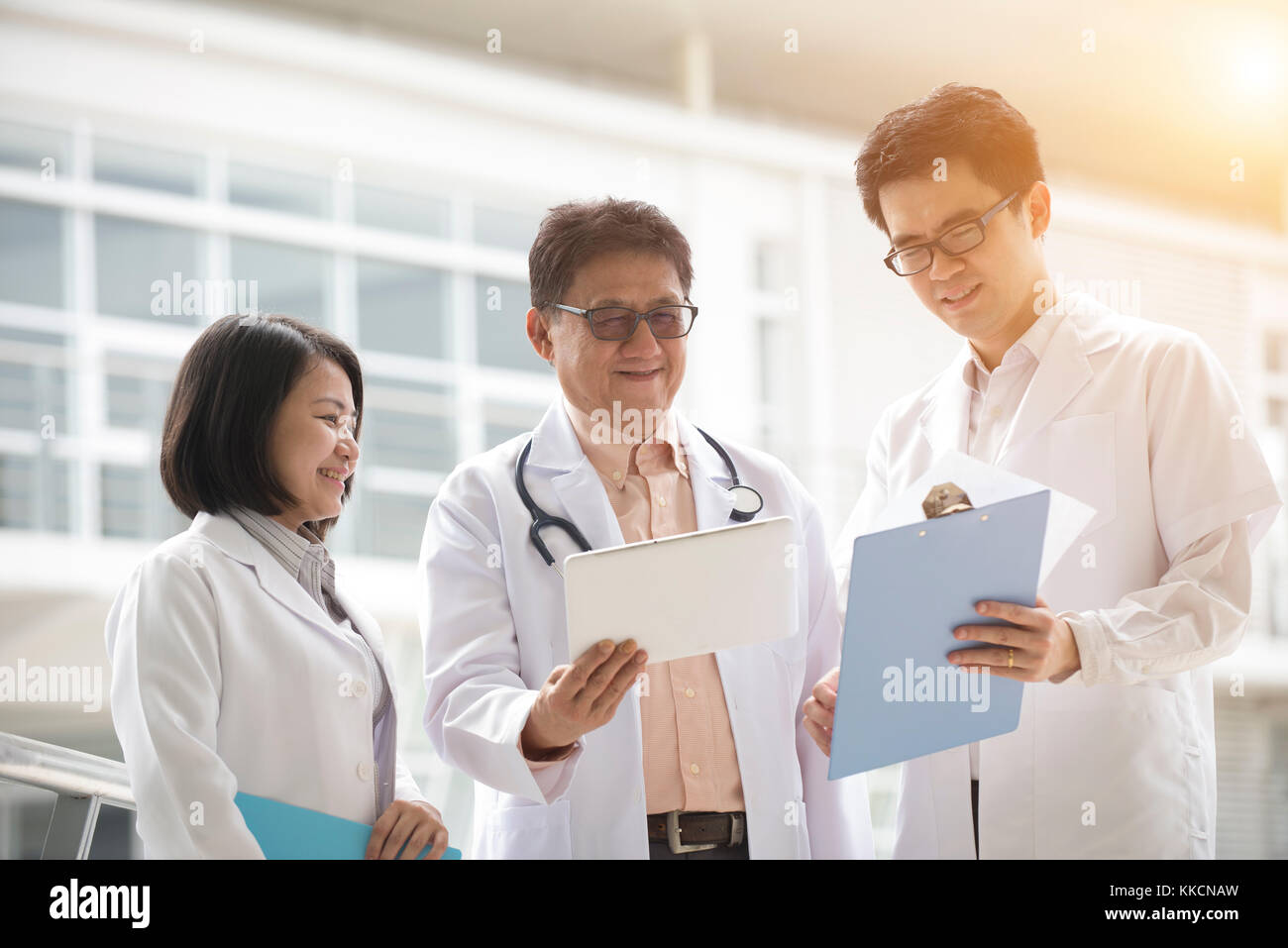 asian medical team outdoor Stock Photo - Alamy