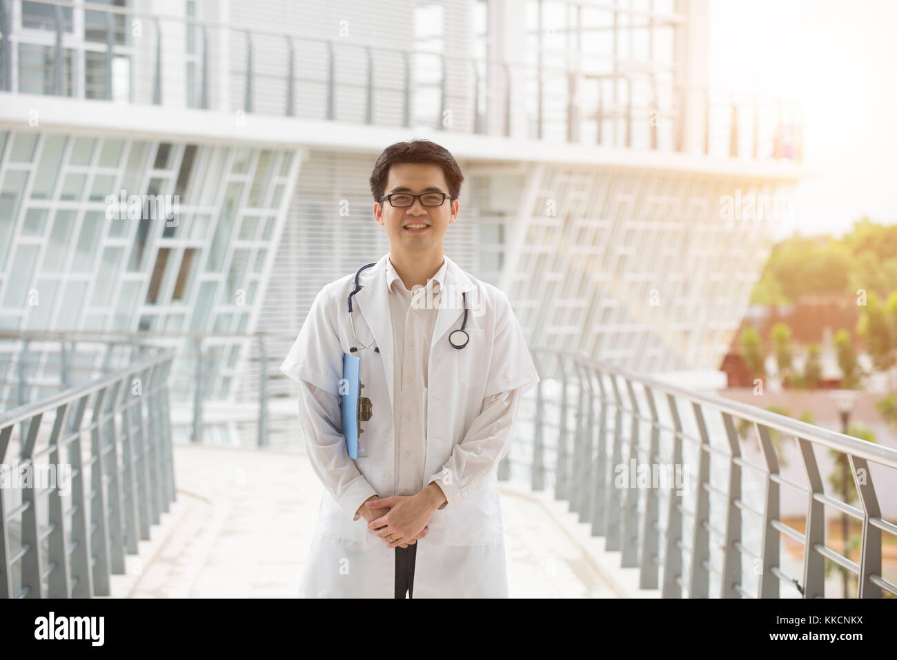 asian male doctor outdoor Stock Photo - Alamy