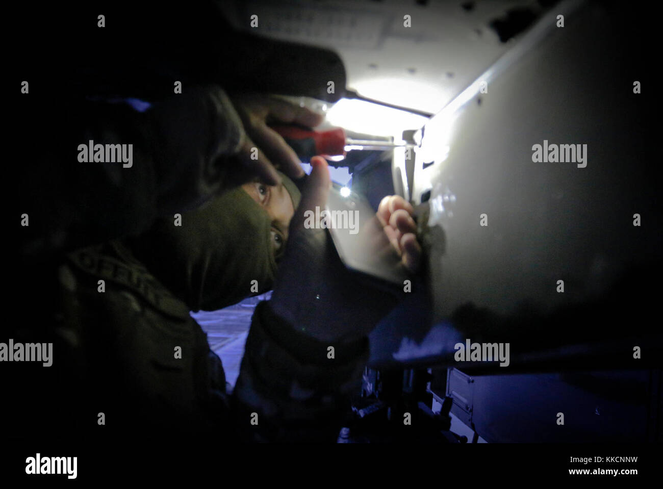 Spc. Jason Offutt, a Saint Francisville, La. native and a AH-64 systems ...