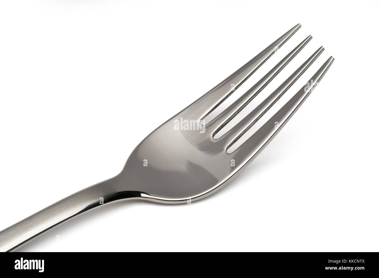 fork close up isolated on white path includes Stock Photo - Alamy