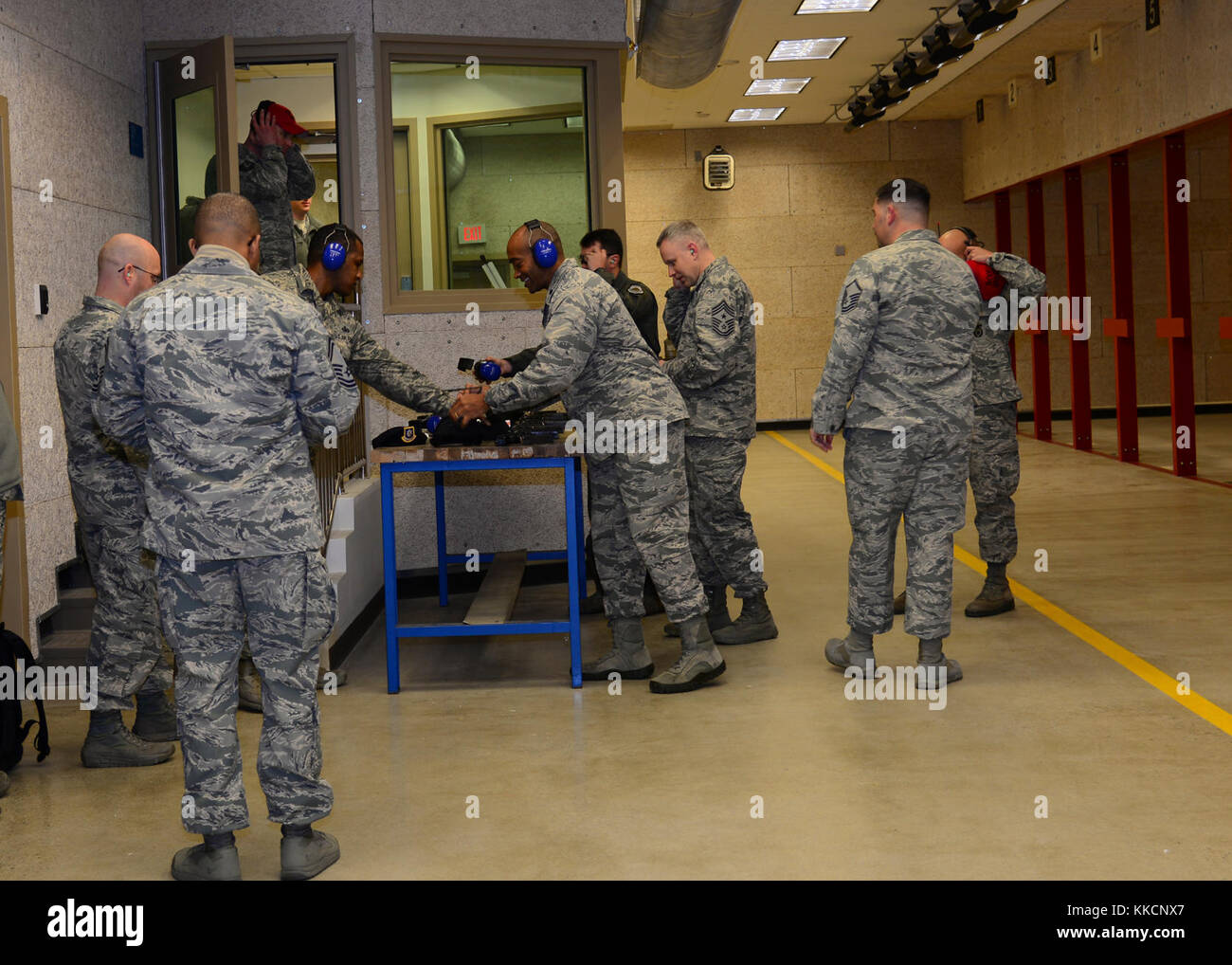 Leadership from the 51st Fighter Wing and 51st Security Forces Squadron ...