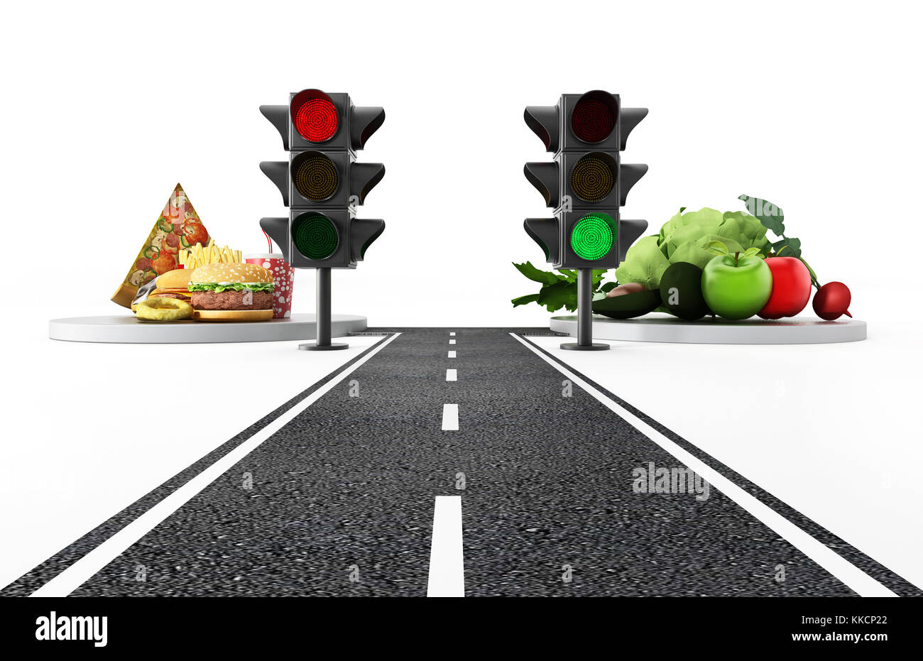 Traffic light food hi-res stock photography and images - Alamy