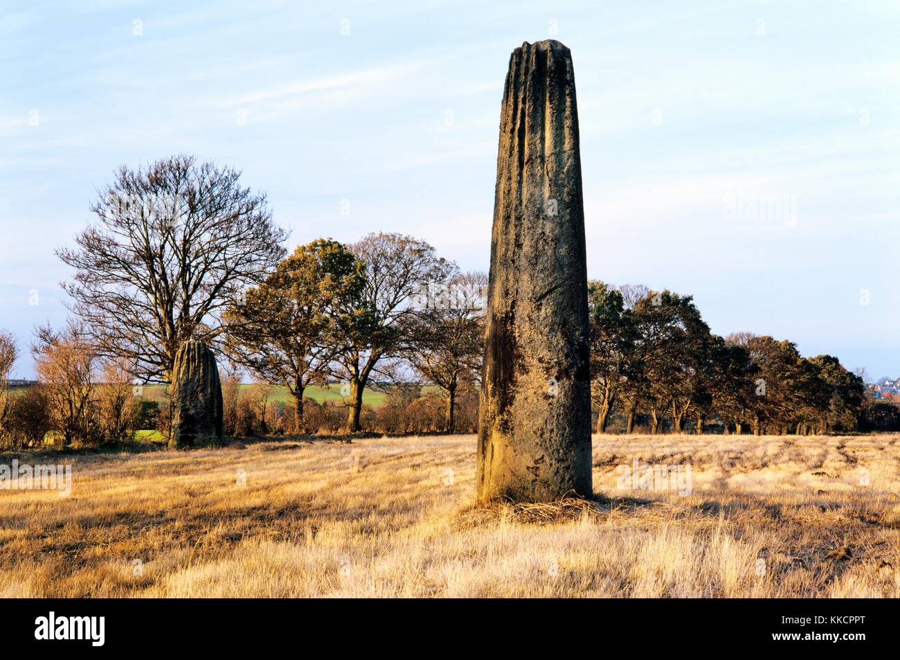 Devils Arrows Standing Boroughbridge North Stock Photos & Devils Arrows ...