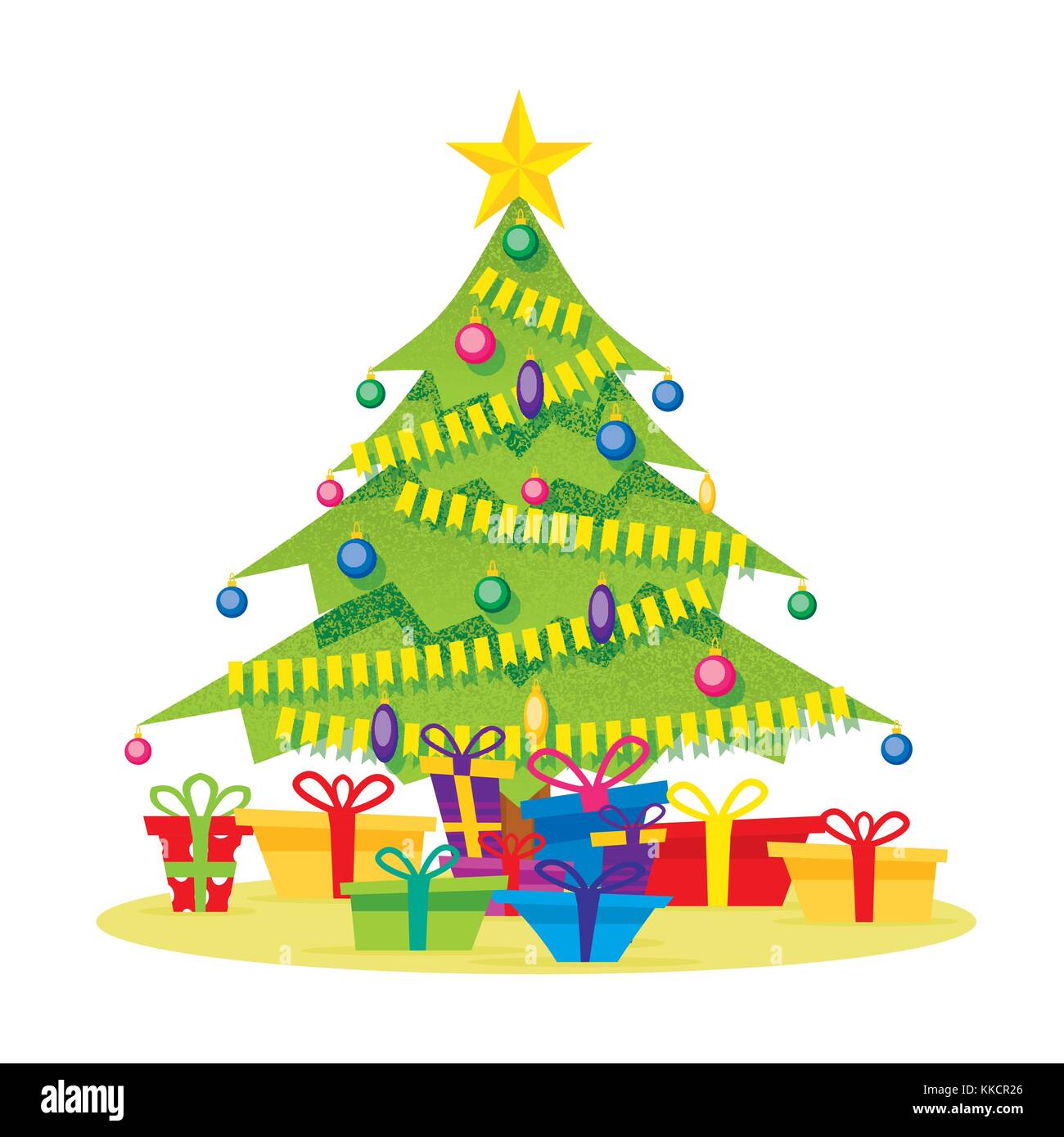 Gift box on vintage Stock Vector Images - Alamy