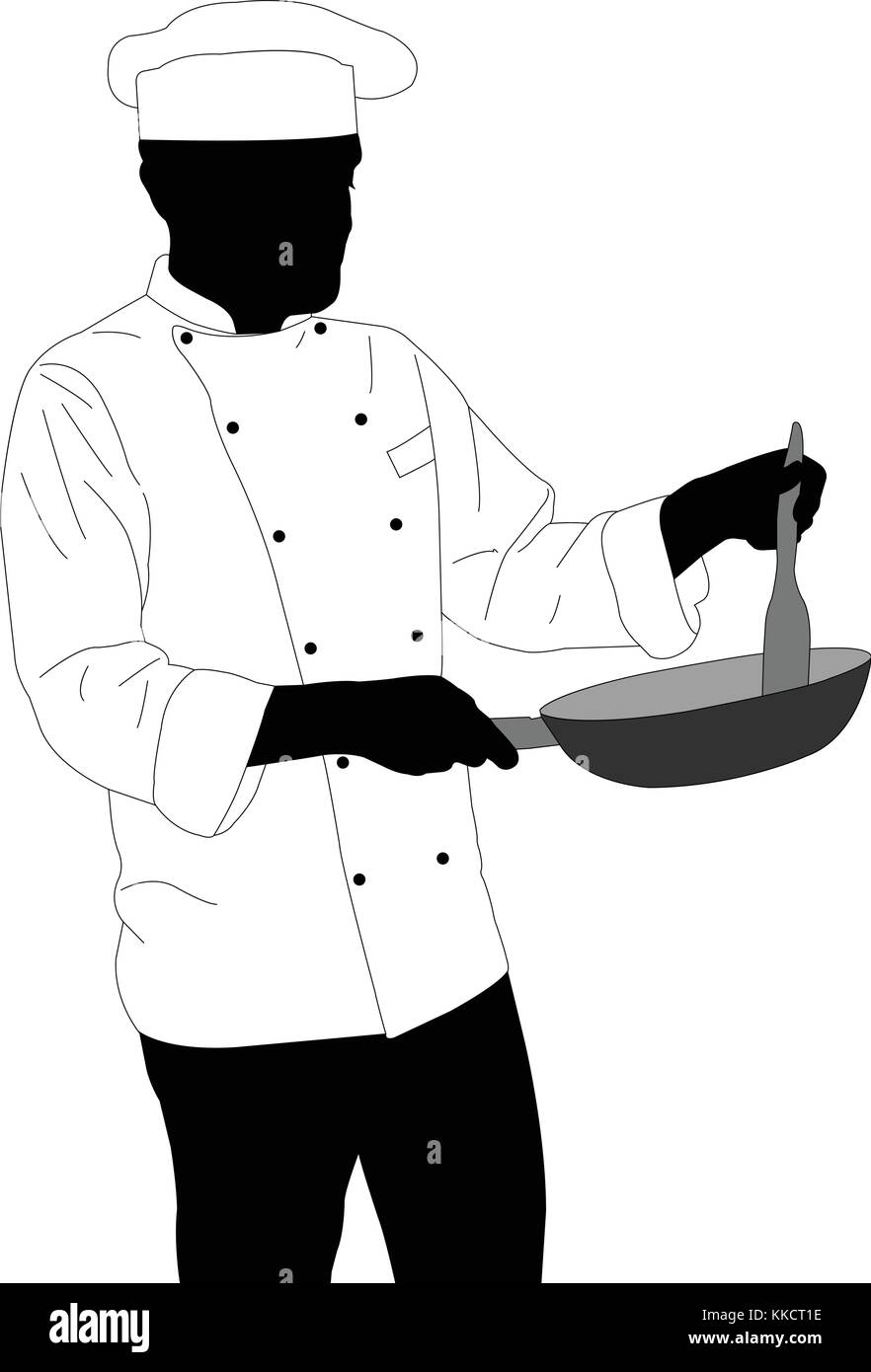 Catering pan Black and White Stock Photos & Images - Alamy