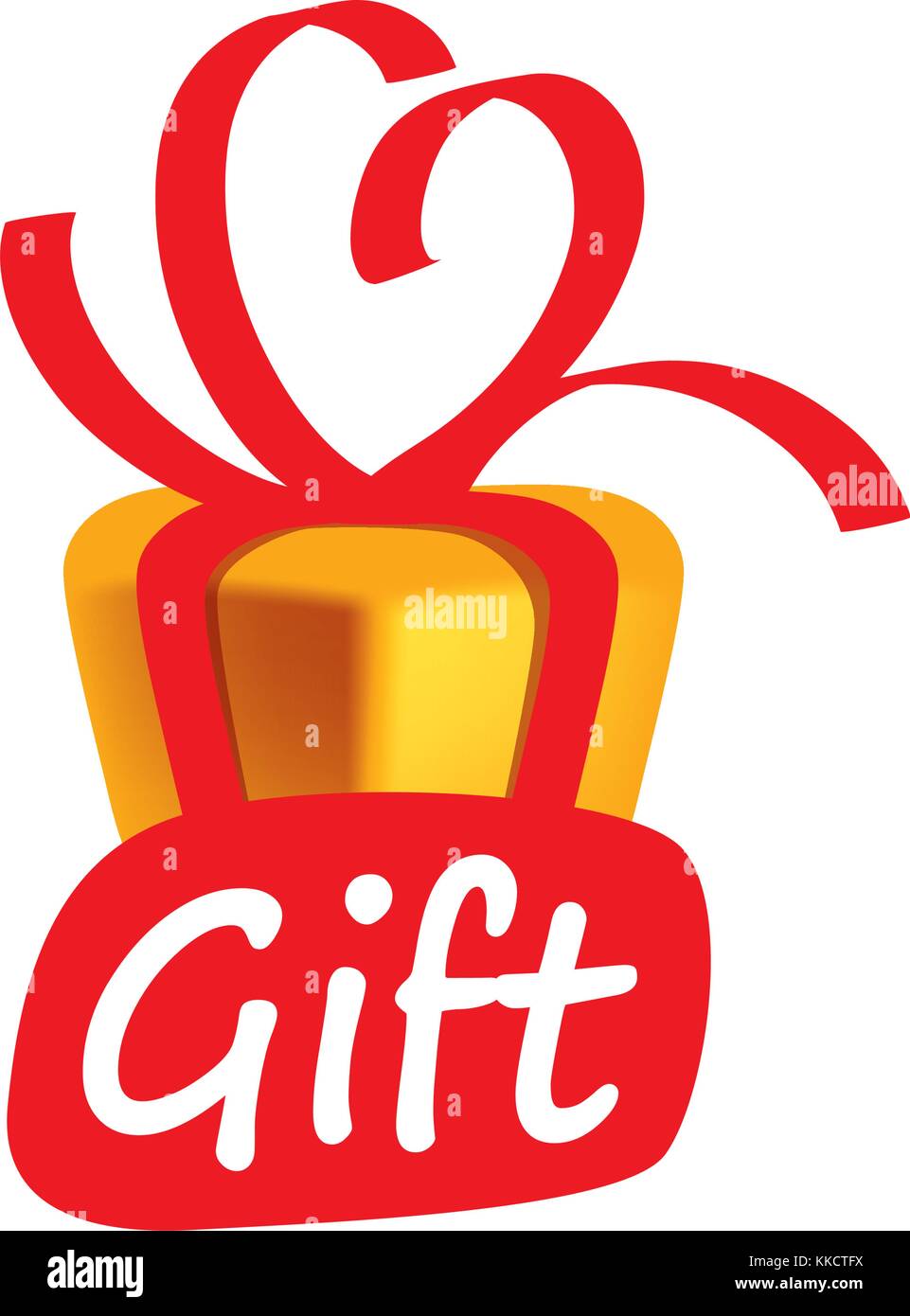 vector logo gift Stock Vector Image & Art - Alamy