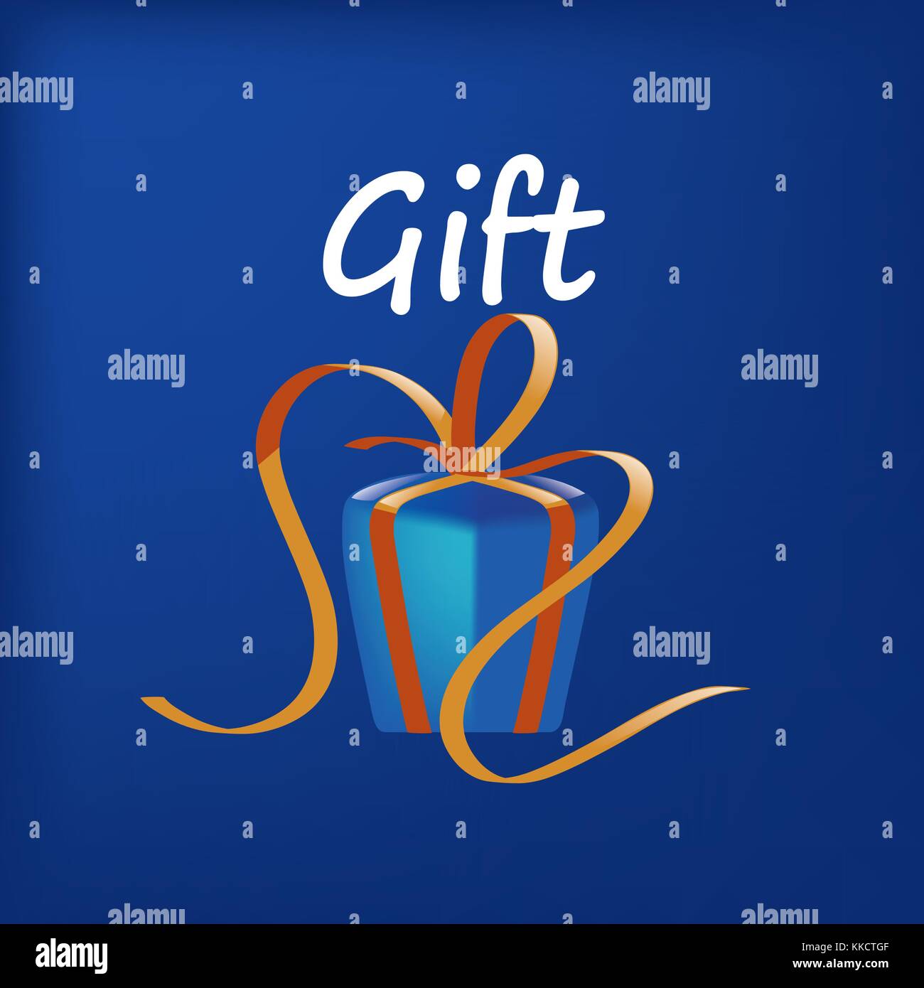 vector logo gift Stock Vector Image & Art - Alamy