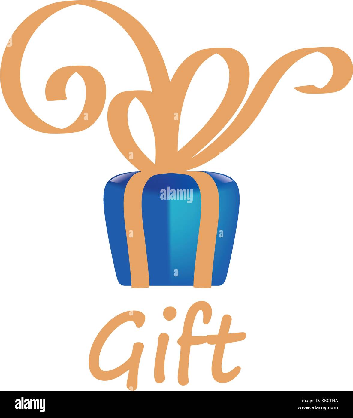 vector logo gift Stock Vector Image & Art - Alamy