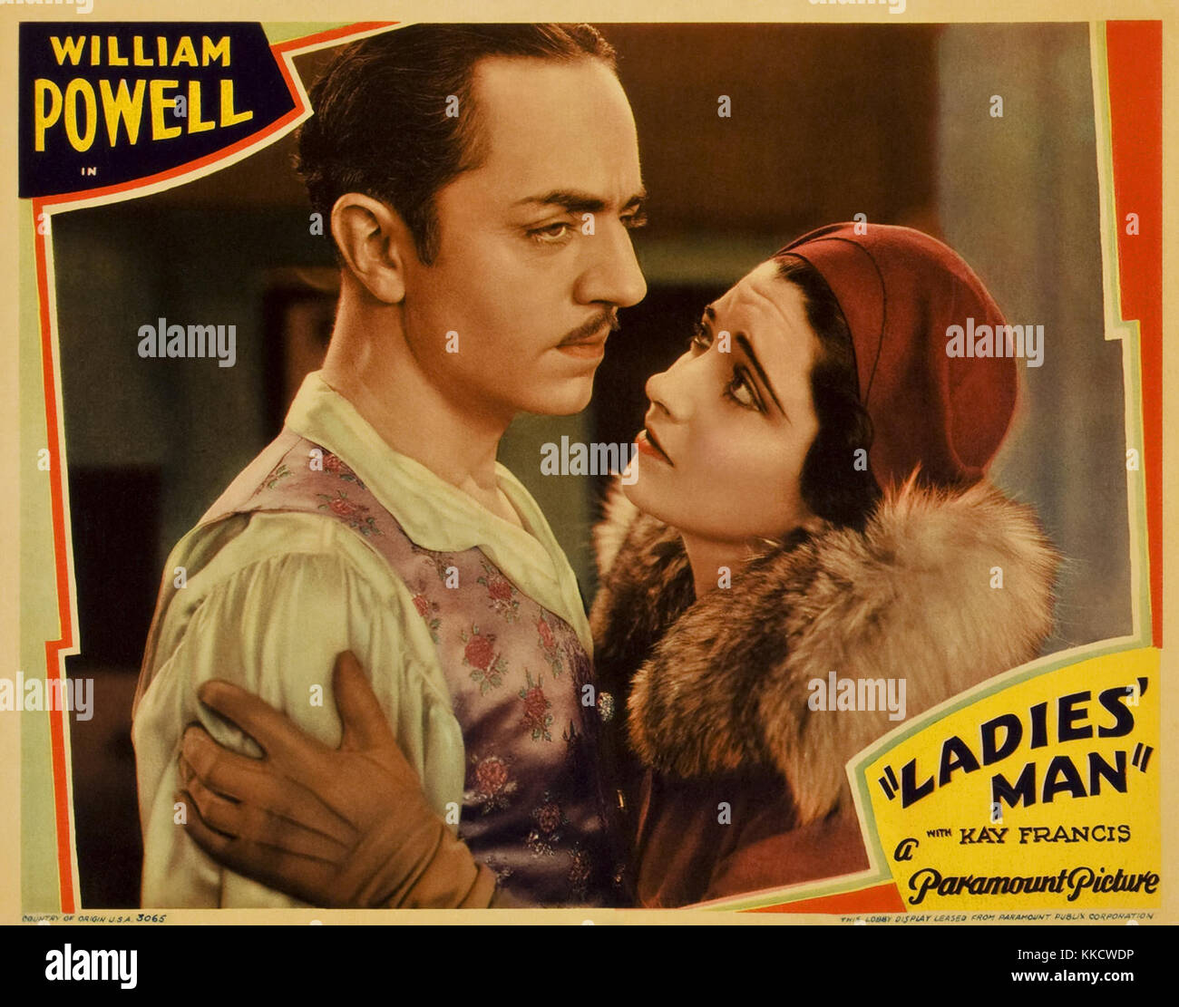 Poster - Ladies' Man (1931) 04 Stock Photo - Alamy