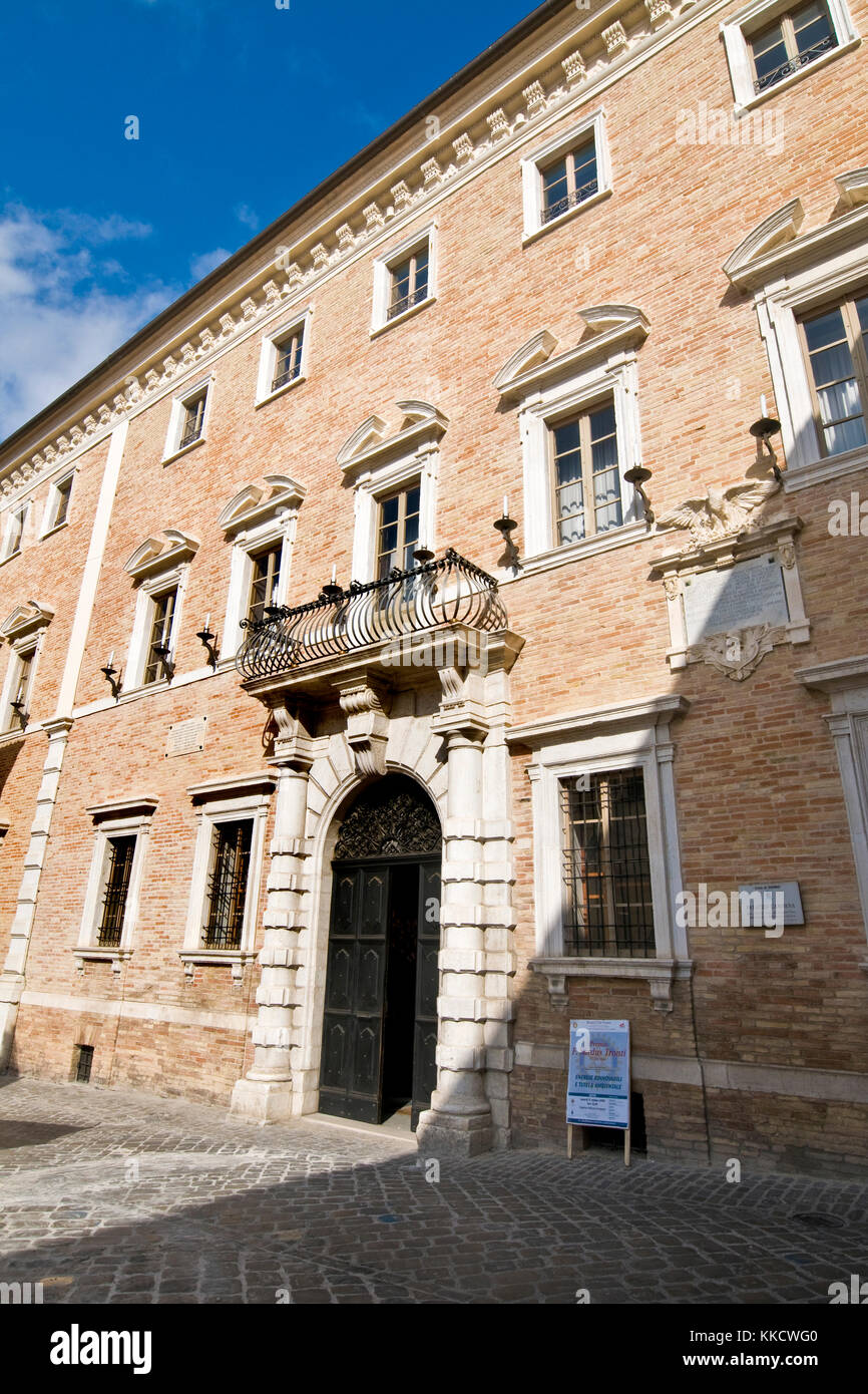 Palazzo Campana, Osimo, Marche, Italy Stock Photo - Alamy